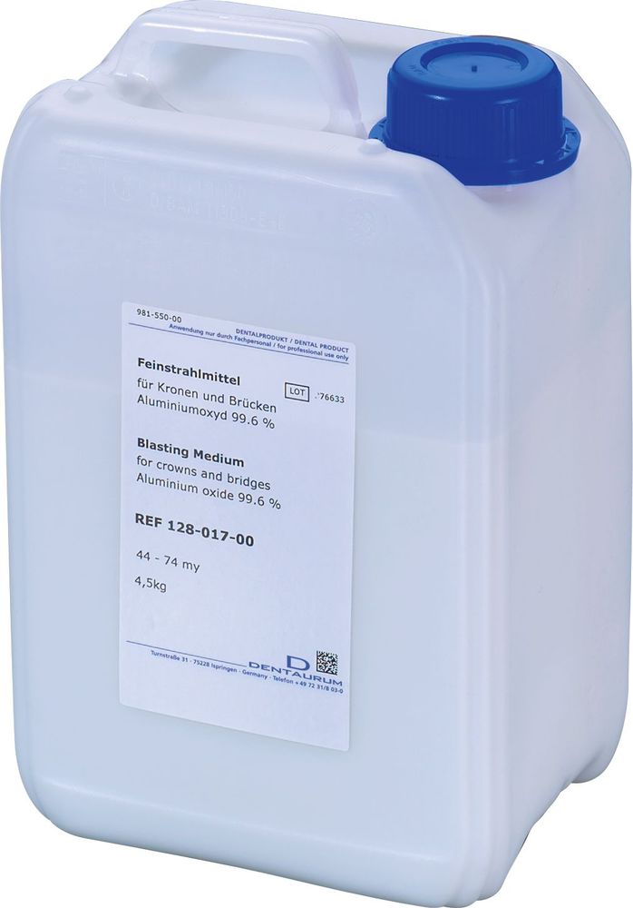 Arena abrasiva, Corindón, blanco, Granulación 50 (44–74 µm) - DENTAURUM ...