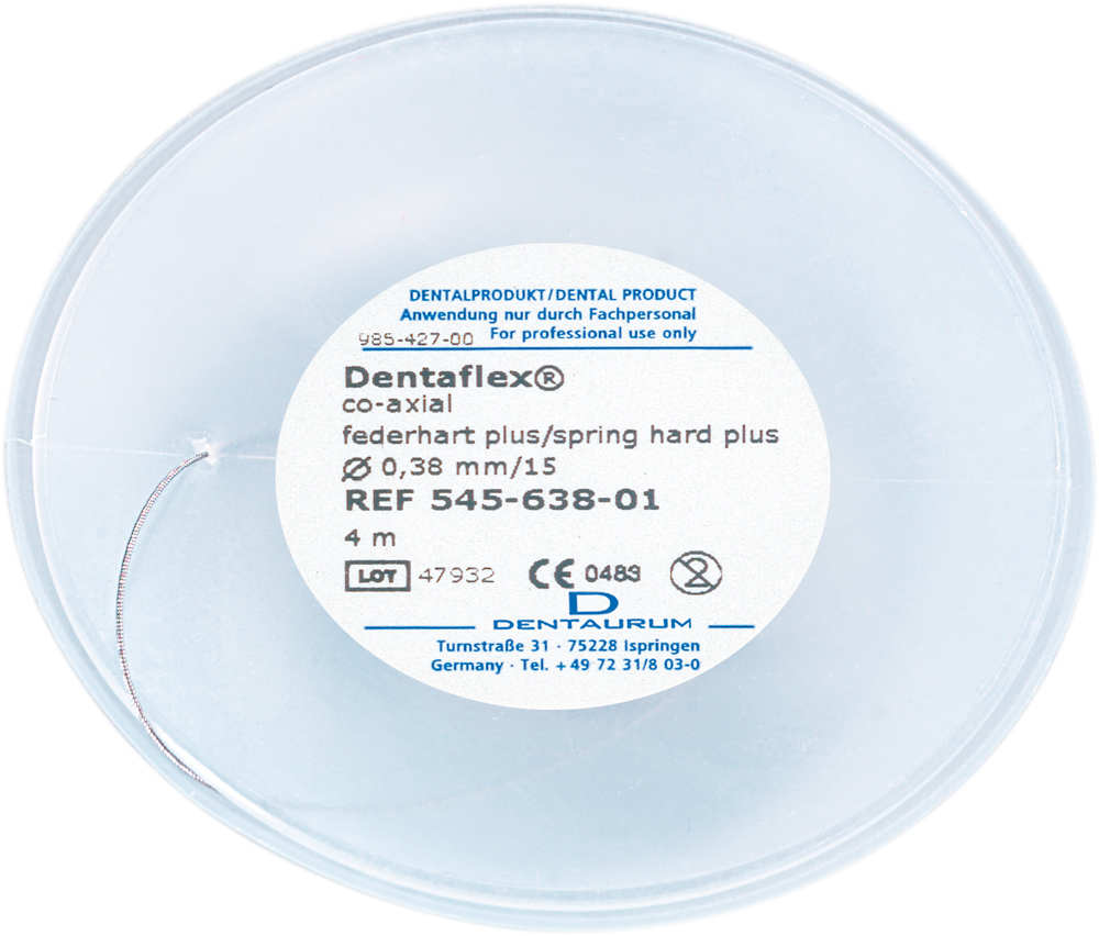 Alambre dentaflex® en rollo, trenzado de 6 alambres co-axial, redondo 0 ...